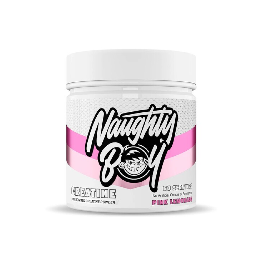 NAUGHTY BOY CREATINE PINK LEMONADE - 300 GRAMS – ShadowSupps